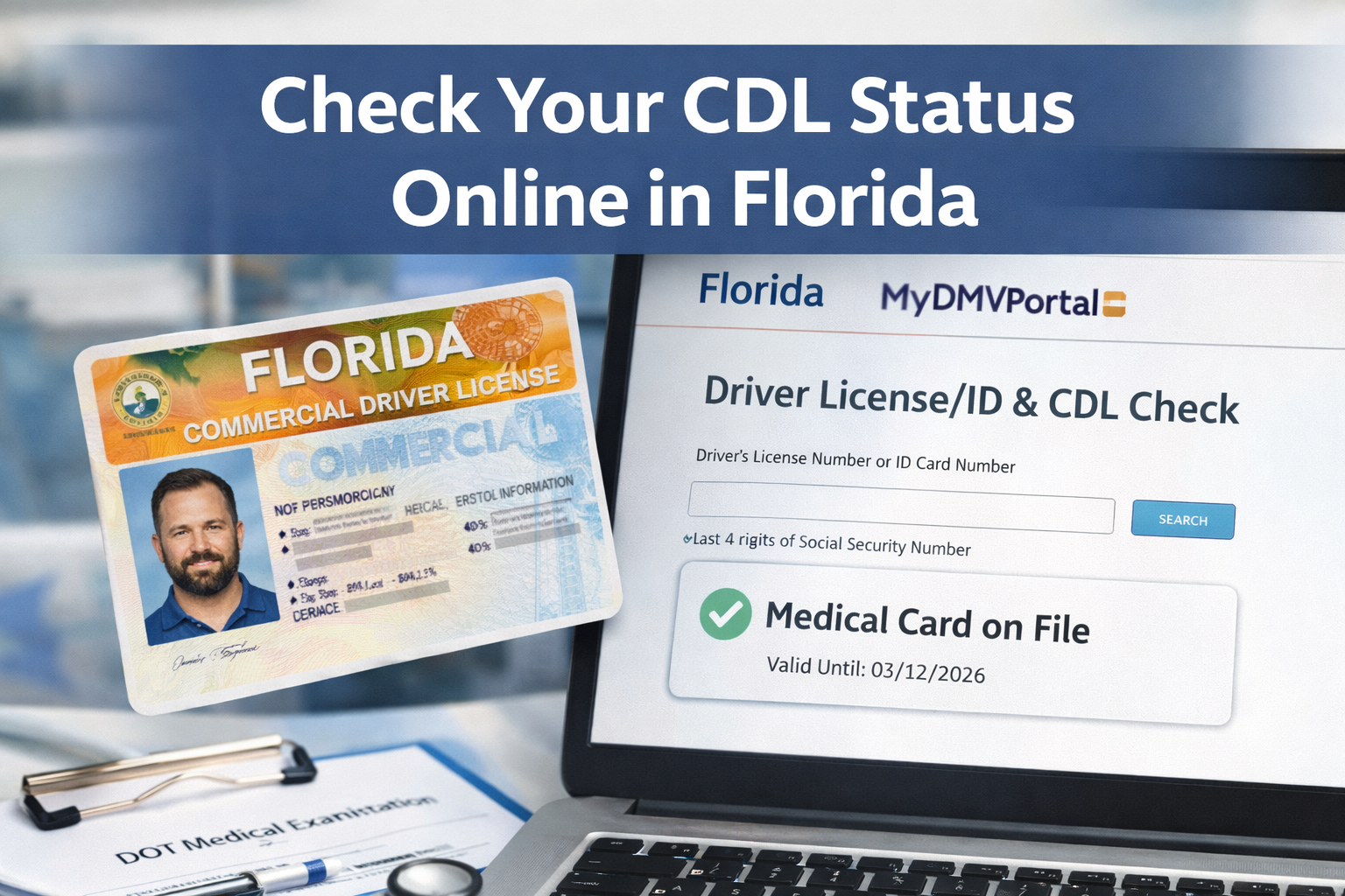 Check Your CDL Status Online in Florida | HealthRoute